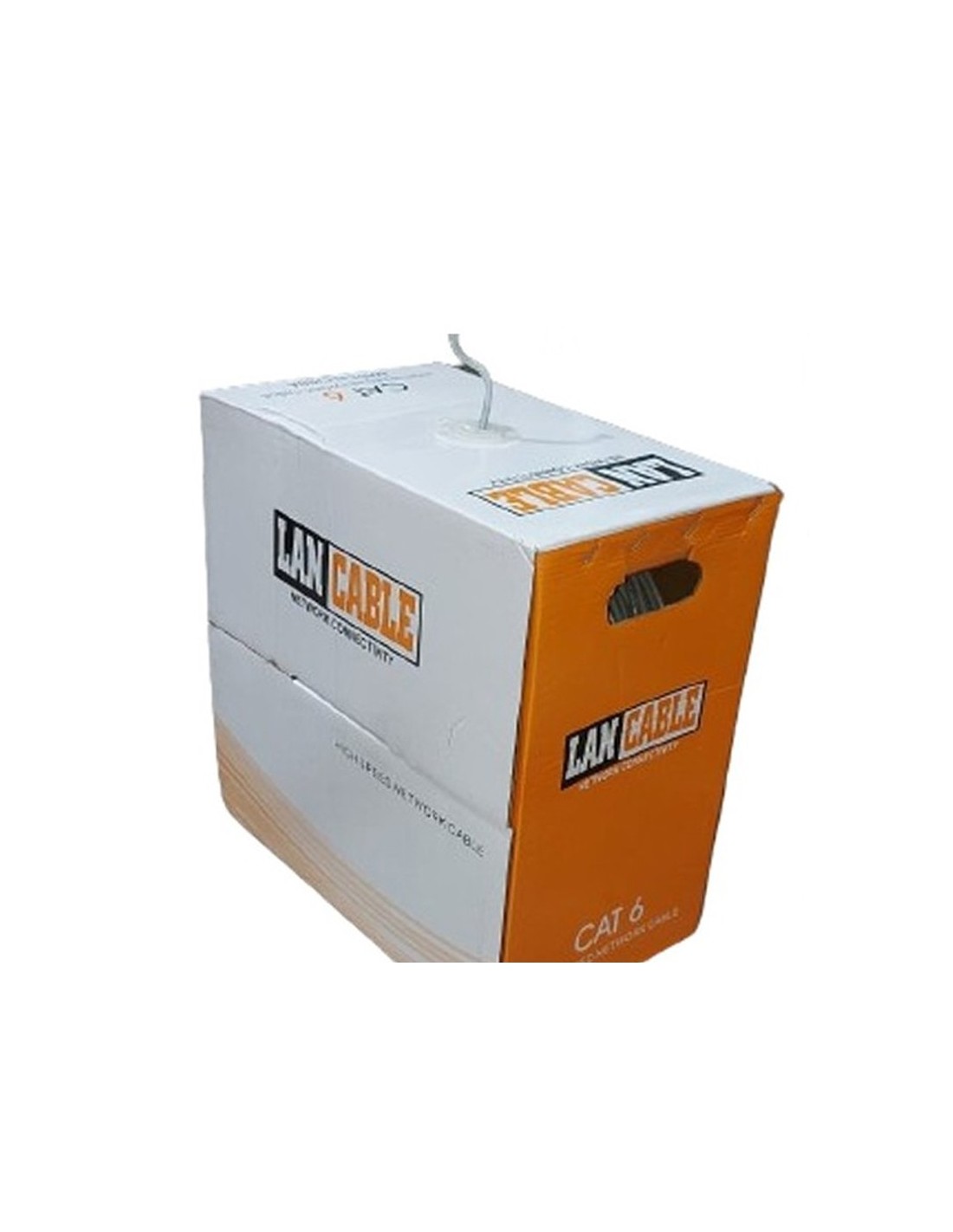 CABLE DE RED (SIAMÉS) CAT6 UTP INTERIOR CCA / CU 305 METROS