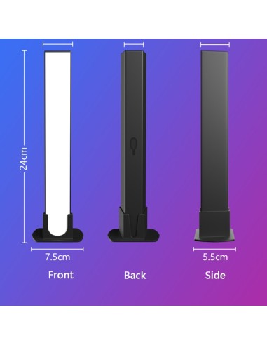 LUZ AMBIENTAL DE ESCRITORIO MOD. DX21003-WF